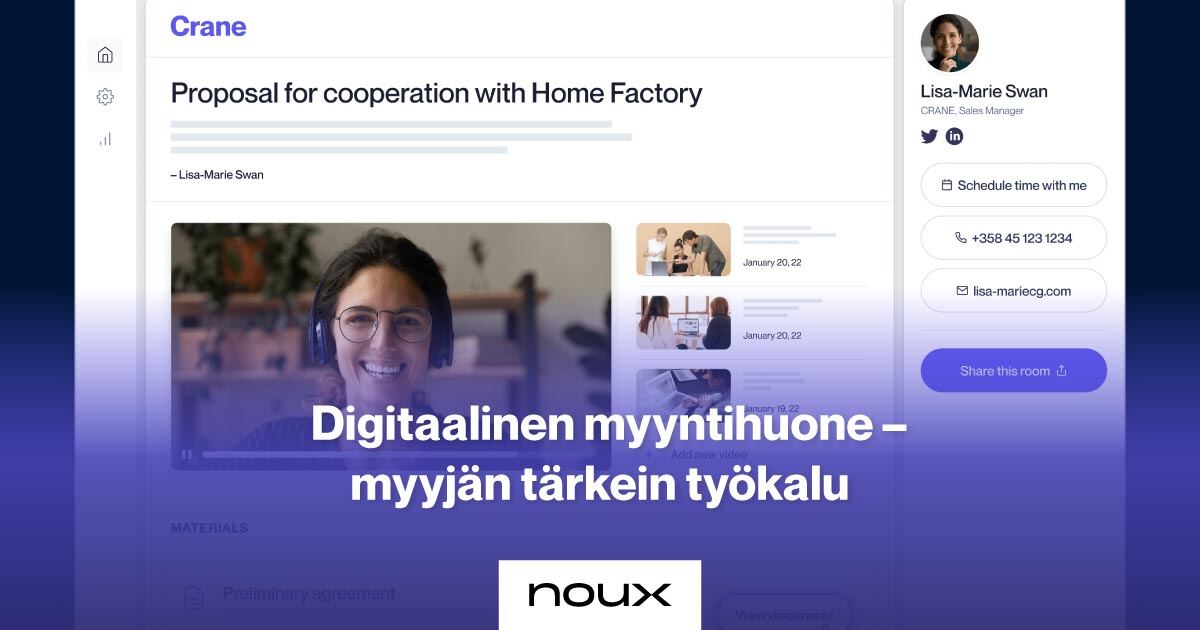 Digitaalinen myyntihuone | Noux Digital